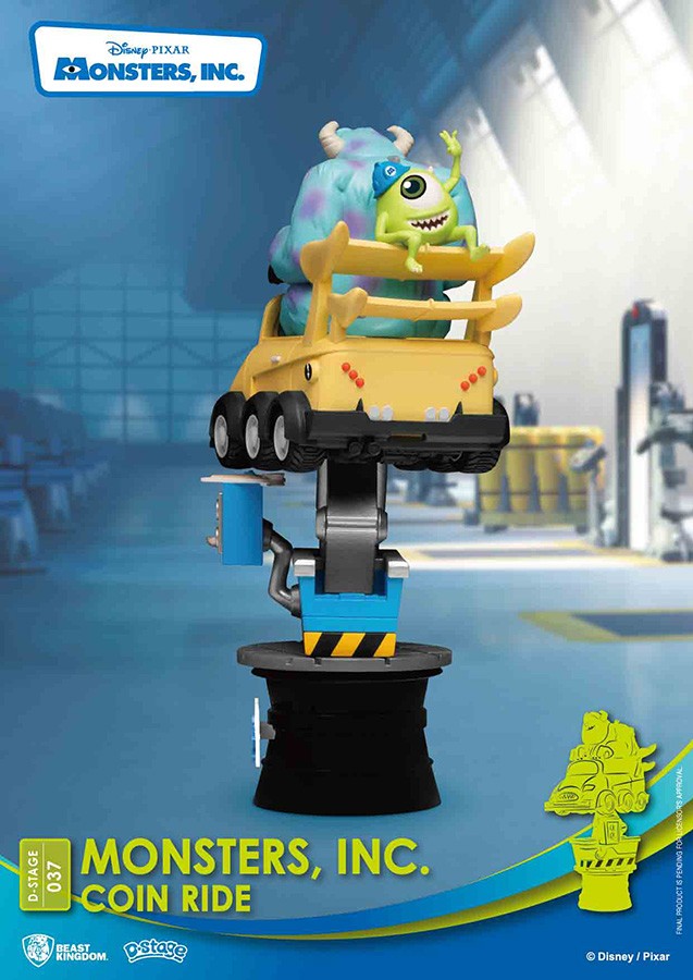 BUY D-STAGE MONSTERS INC. COIN RIDE STATUE FIGURE DIORAMA BEAST KIN...