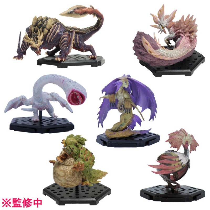 BUY MONSTER HUNTER TRADING FIGURES VOL.19 DISPLAY SET 6 MINI FIGURE...