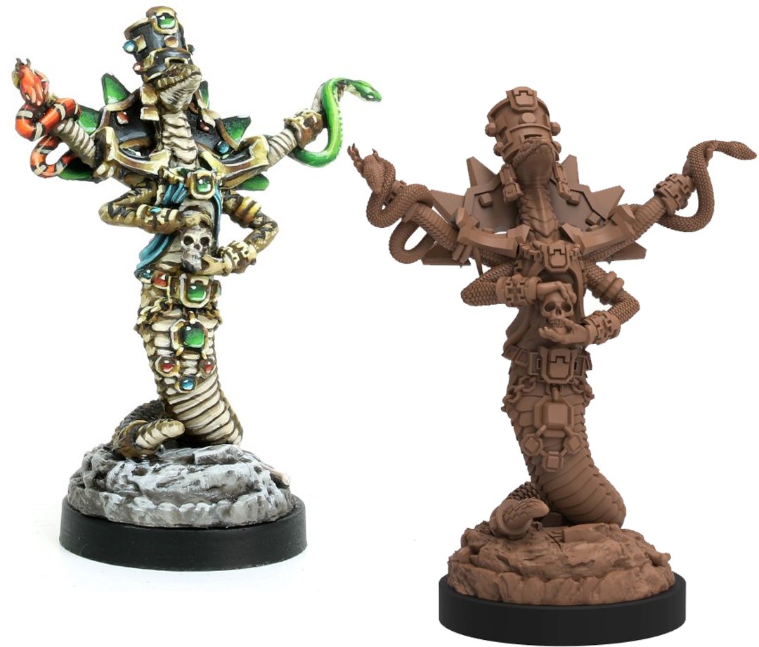 BUY EPIC ENCOUNTERS CHAMBERS OF THE SERPENT FOLK SET MINIATURES STE...