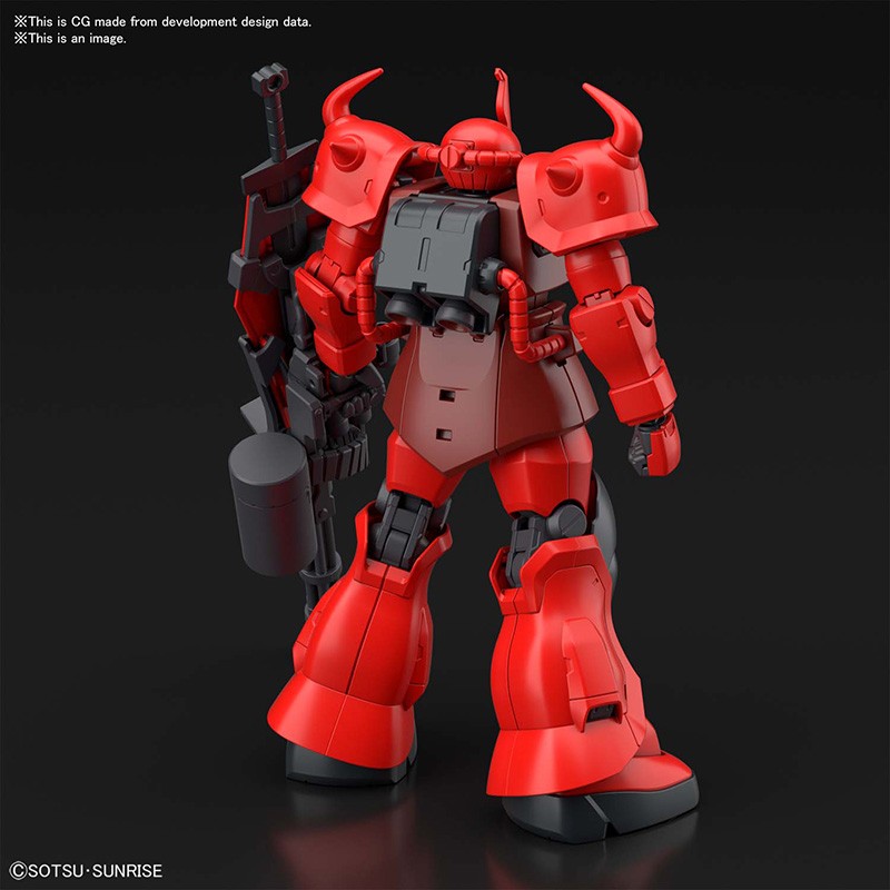 BANDAI HIGH GRADE GUNDAM GOUF CRIMSON CUSTOM 1/144 MODEL KIT ACTION...