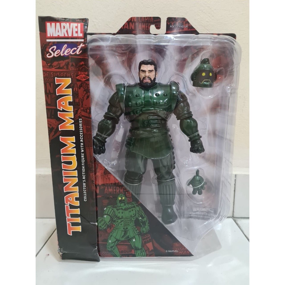 BUY MARVEL SELECT TITANIUM MAN ACTION FIGURE DIAMOND SELECT