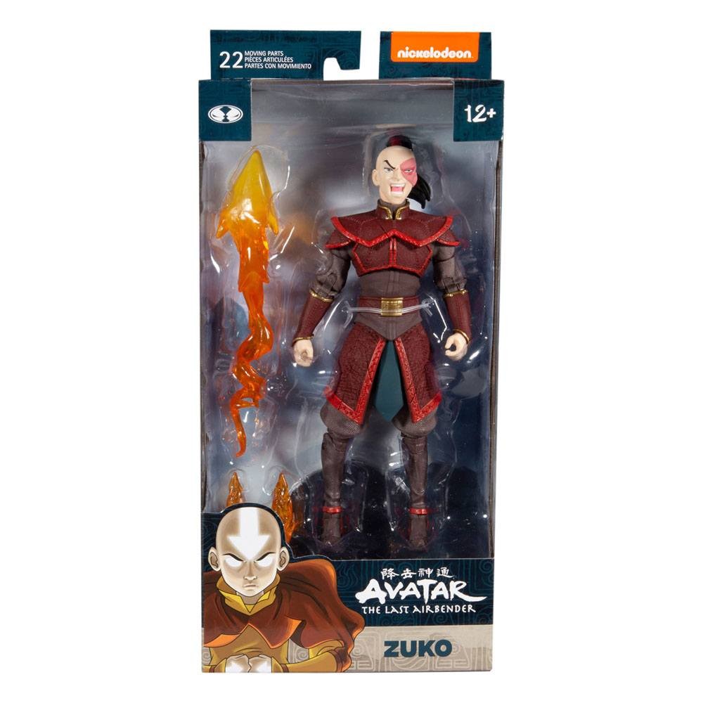 MC FARLANE AVATAR THE LAST AIRBENDER ZUKO ACTION FIGURE