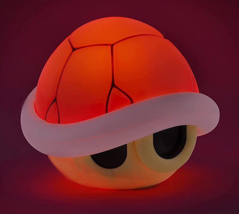 PALADONE PRODUCTS SUPER MARIO RED SHELL LIGHT AND SOUND LAMPADA SONORA