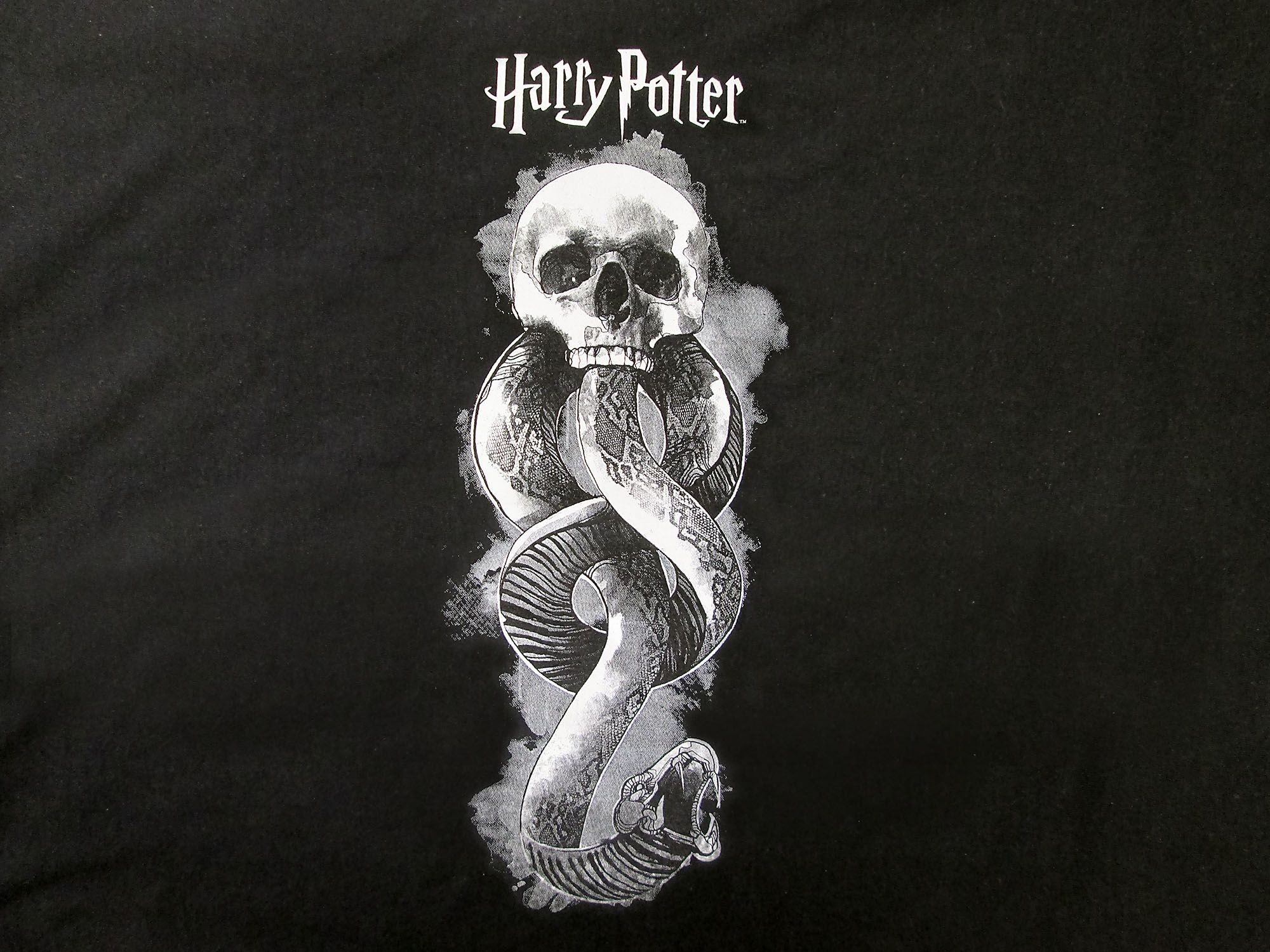 BUY T SHIRT HARRY POTTER VOLDEMORT SKULL SIZE XS