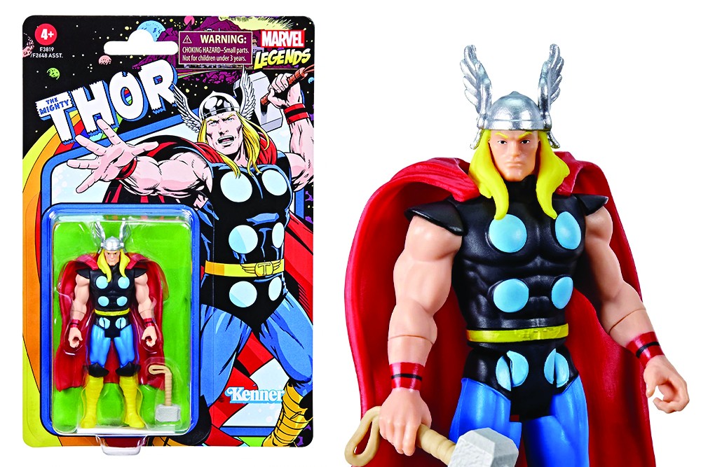 HASBRO MARVEL LEGENDS RETRO COLLECTION THE MIGHTY THOR ACTION FIGURE