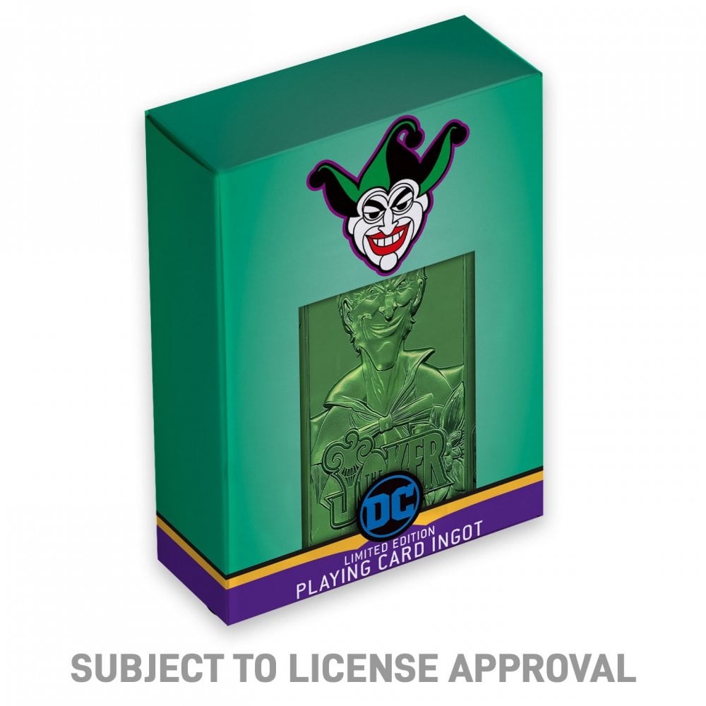 BUY THE JOKER PLAYING CARD LIMITED EDITION INGOT FANATTIK