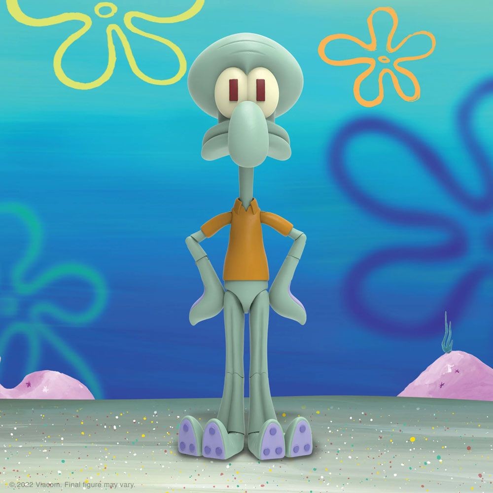 SUPER7 SPONGEBOB SQUAREPANTS ULTIMATES SQUIDWARD SQUIDDY ACTION FIGURE