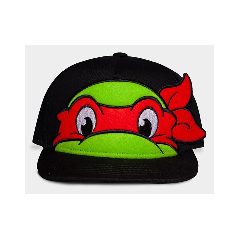 DIFUZED CAPPELLO BASEBALL CAP TMNT TARTARUGHE NINJA RAFFAELLO