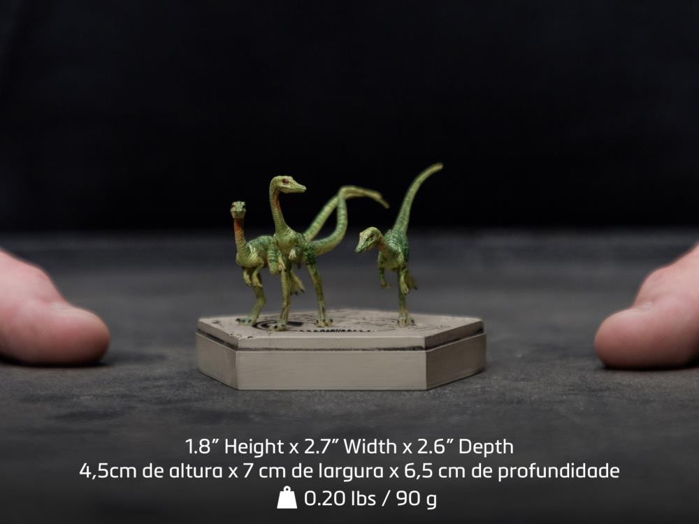 BUY JURASSIC WORLD COMPSOGNATHUS STATUE ICONS FIGURE IRON STUDIOS