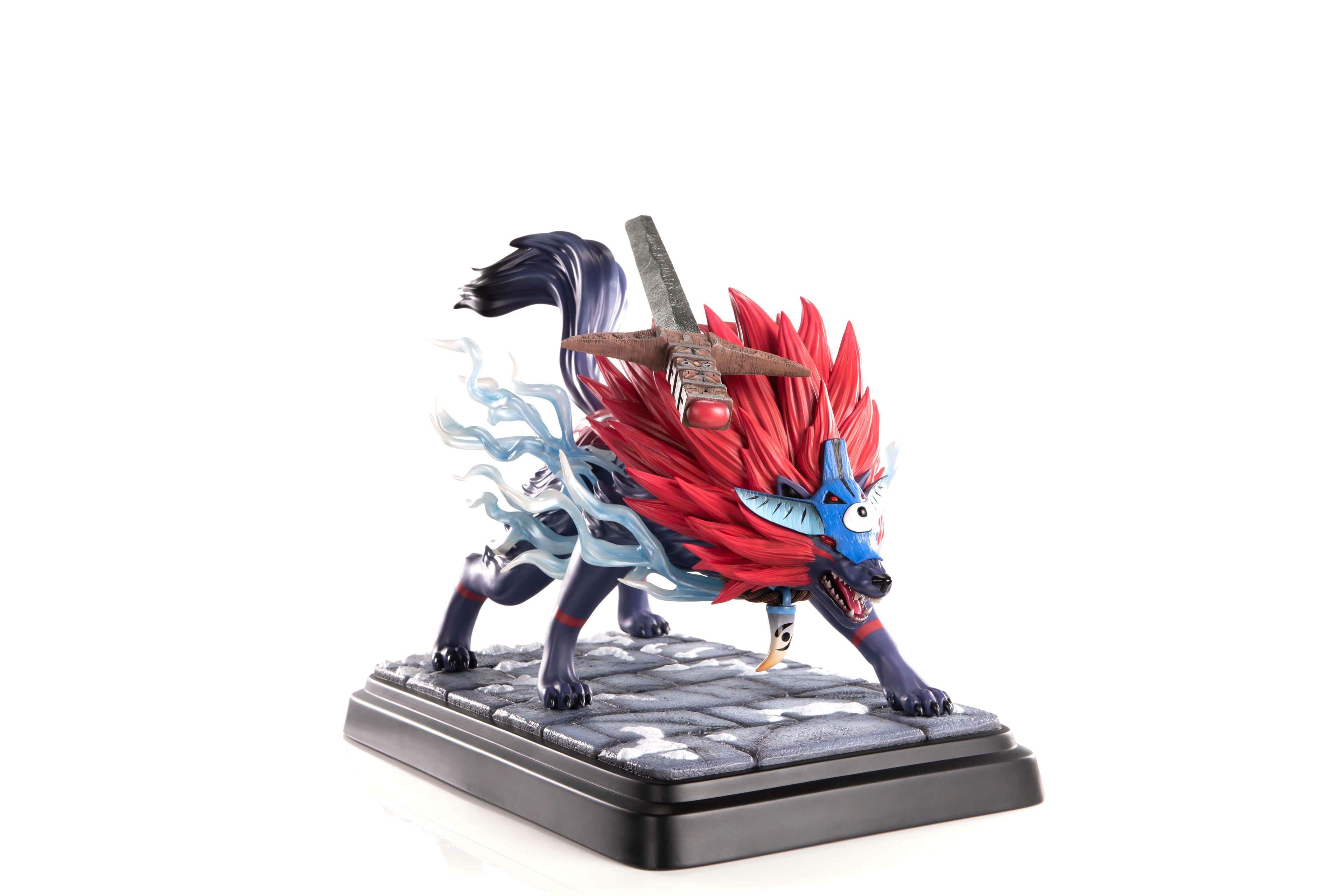 FIRST4FIGURES OKAMI OKI WOLF FORM STATUA FIGURE