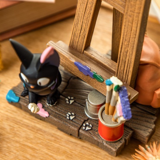 STUDIO GHIBLI KIKI'S DELIVERY SERVICE DIORAMA AND CALENDAR STATUA F...