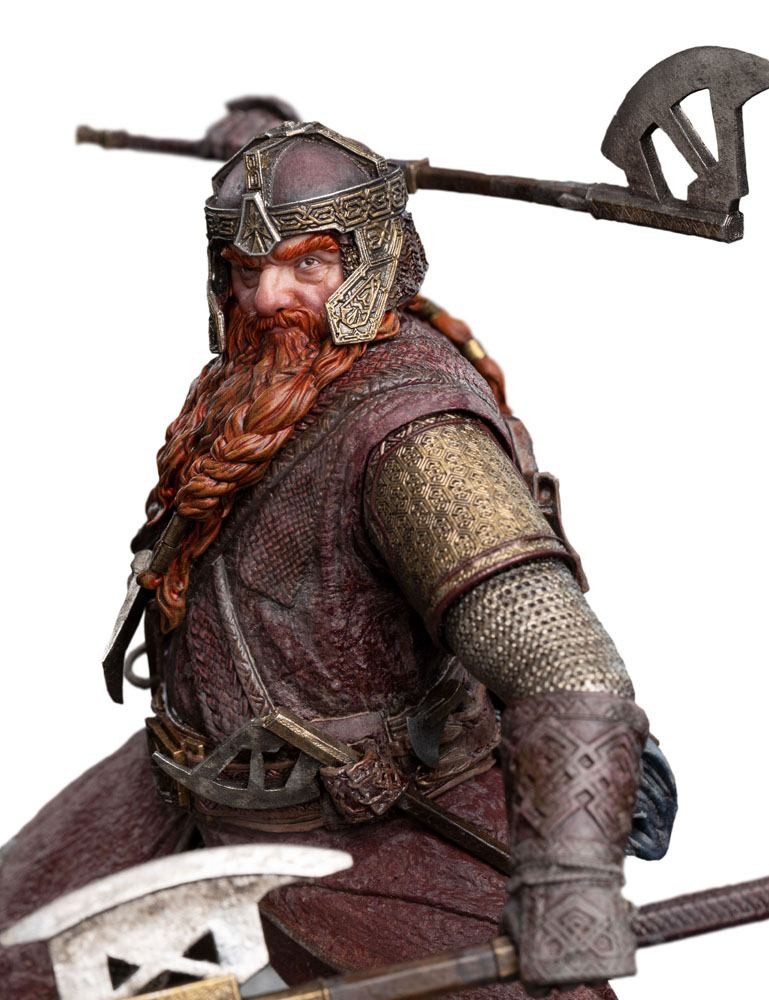 BUY LORD OF THE RINGS GIMLI STATUE FIGURE OF FANDOM WETA