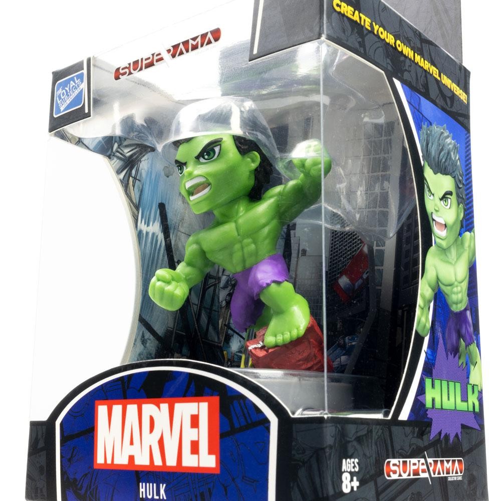 BUY MARVEL SUPERAMA MINI DIORAMA HULK STATUE FIGURE THE LOYAL SUBJECTS