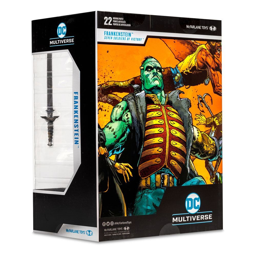 MC FARLANE DC MULTIVERSE FRANKENSTEIN MEGAFIG 30CM ACTION FIGURE