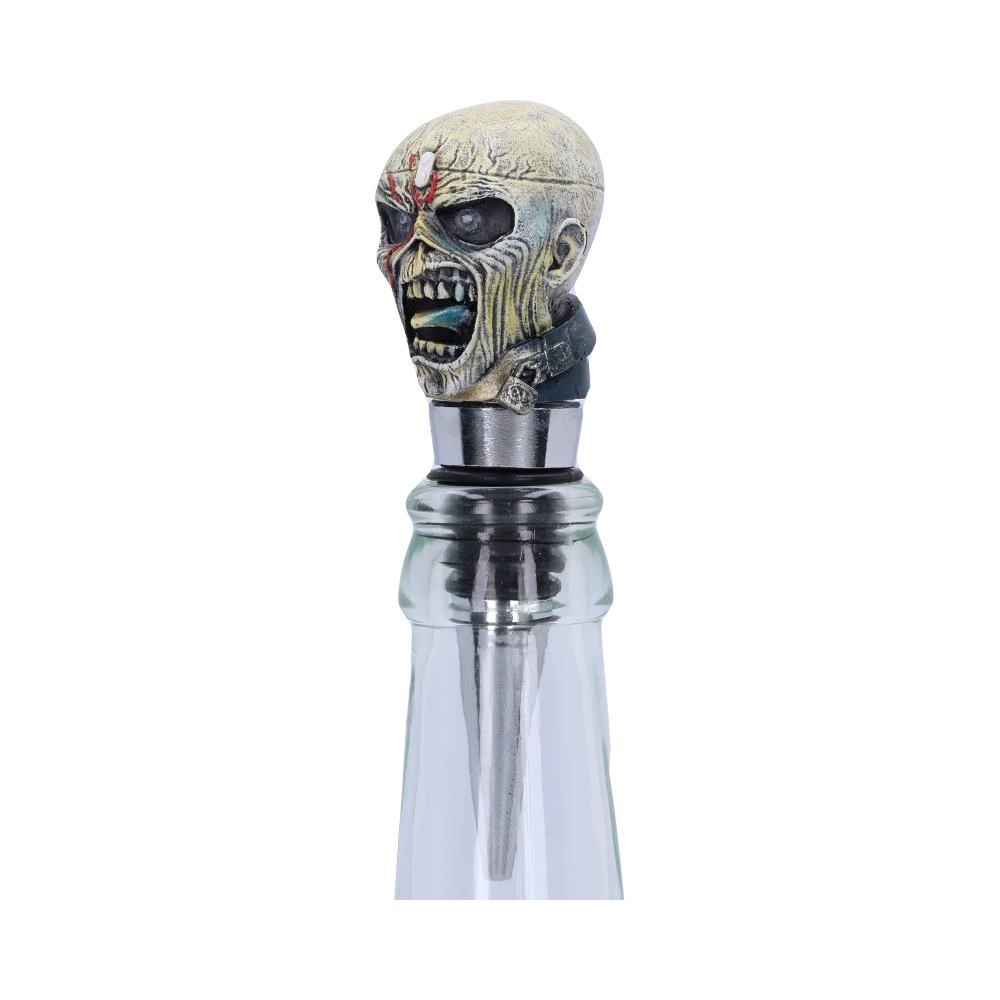 NEMESIS NOW IRON MAIDEN EDDIE PIECE OF MIND BOTTLE STOPPER TAPPO PE...