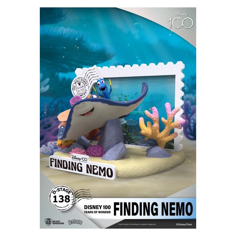 BUY D-STAGE DISNEY 100 YEARS FINDING NEMO STATUE FIGURE DIORAMA BEA...