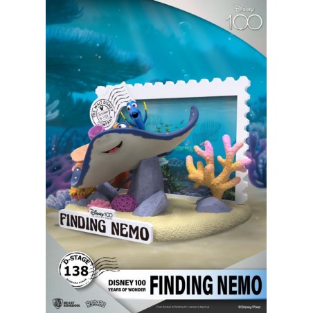 BUY D-STAGE DISNEY 100 YEARS FINDING NEMO STATUE FIGURE DIORAMA BEA...