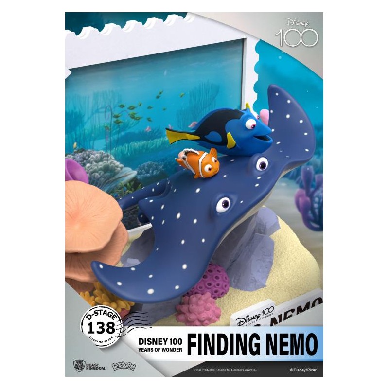 BUY D-STAGE DISNEY 100 YEARS FINDING NEMO STATUE FIGURE DIORAMA BEA...