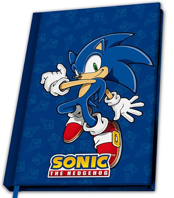 BUY SONIC THE HEDGEHOG A5 NOTEBOOK ABYSTYLE