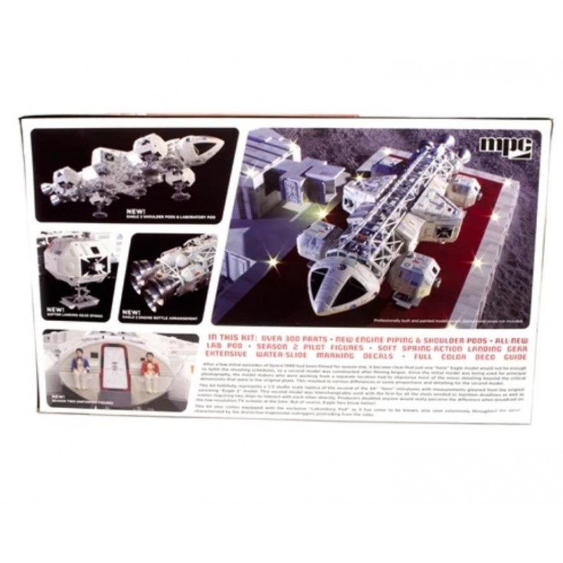 MPC SPAZIO 1999 EAGLE 2 LABORATORY POD REPLICA MODEL KIT FIGURE