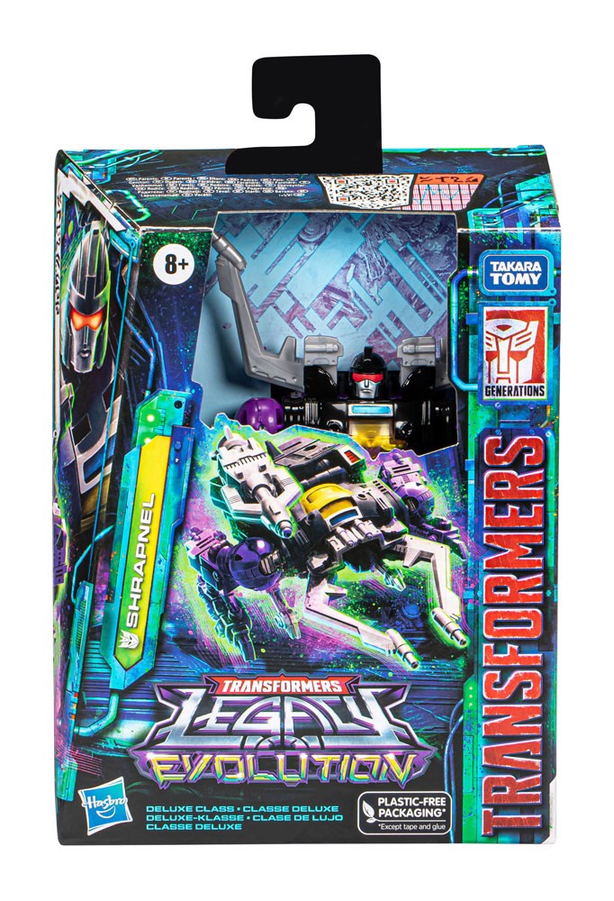 HASBRO TRANSFORMERS LEGACY EVOLUTION SHRAPNEL ACTION FIGURE