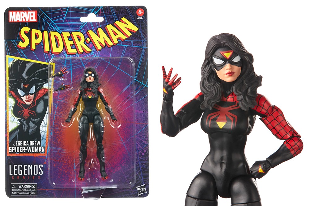 BUY MARVEL LEGENDS RETRO COLLECTION SPIDER-WOMAN ACTION FIGURE HASBRO