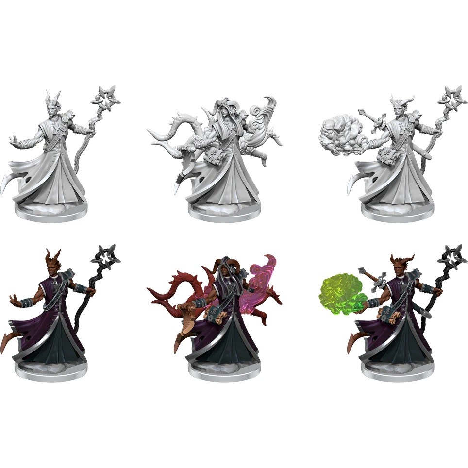 BUY DUNGEONS AND DRAGONS FRAMEWORKS TIEFLING WARLOCK MALE MODEL KIT...