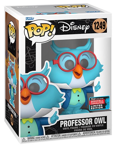 FUNKO FUNKO POP! DISNEY PROFESSOR OWL LIMITED EDITION BOBBLE HEAD K...