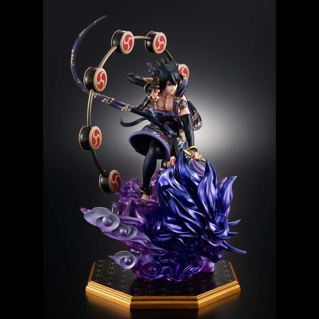 MEGAHOUSE NARUTO SHIPPUDEN SASUKE THUNDER GOD GEM STATUA FIGURE