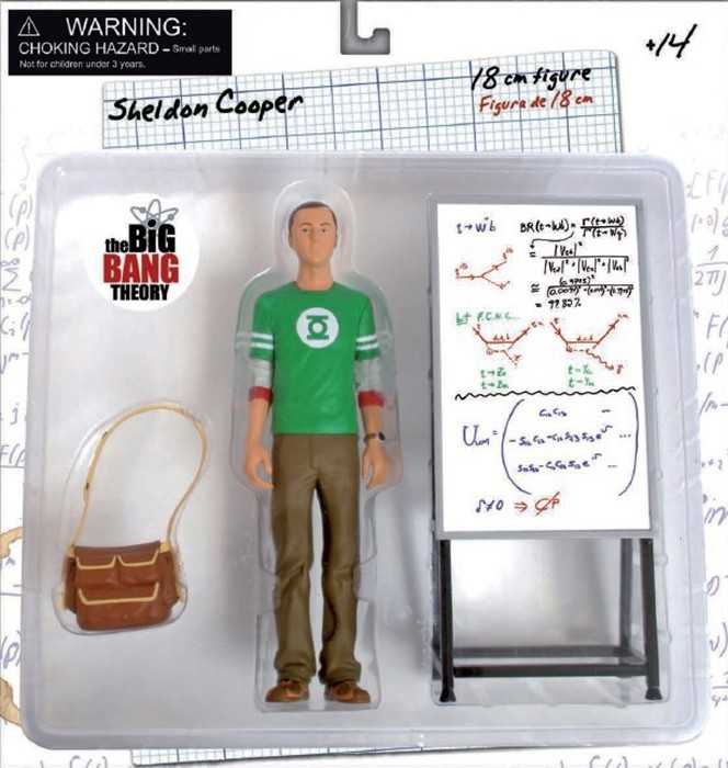 SD TOYS THE BIG BANG THEORY SHELDON COOPER ACTION FIGURE