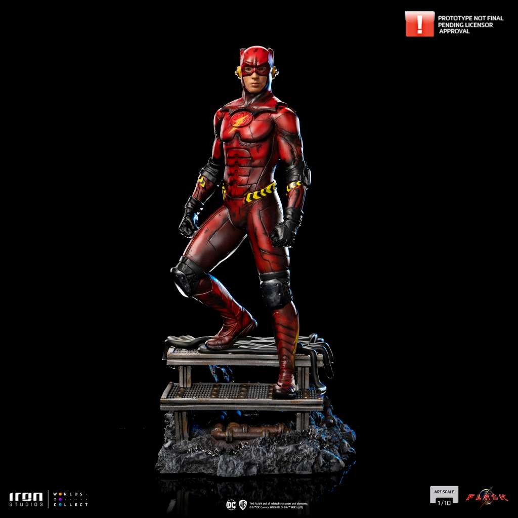 BUY THE FLASH ALTERNATIVE FLASH ART SCALE 1/10 STATUE FIGURE IRON S...