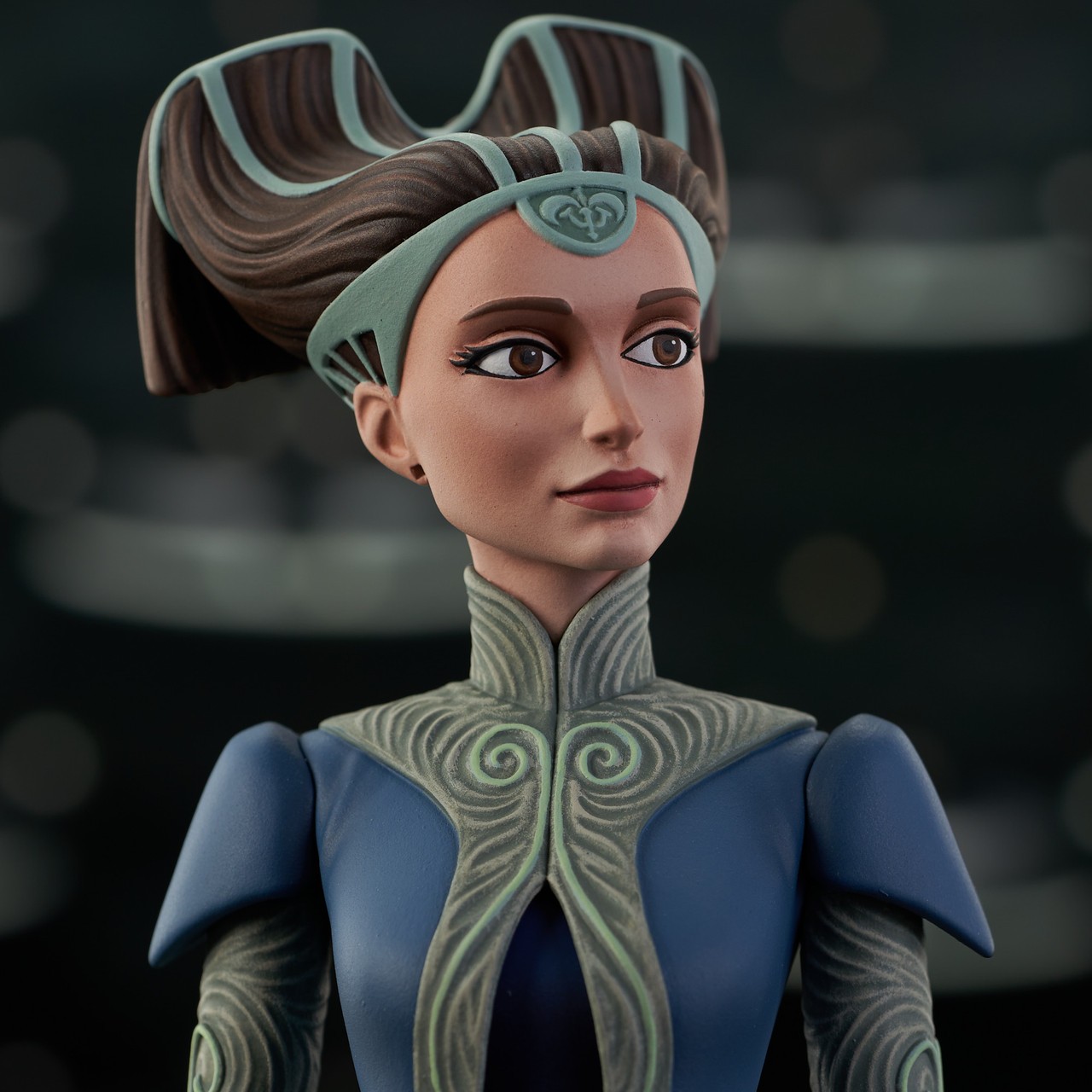 DIAMOND SELECT STAR WARS CLONE WARS - PADME AMIDALA BUST STATUA