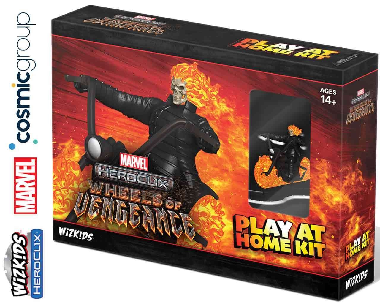 BUY MARVEL COMICS HEROCLIX WHEELS OF VENGEANCE PLAY AT HOME KIT WIZ...
