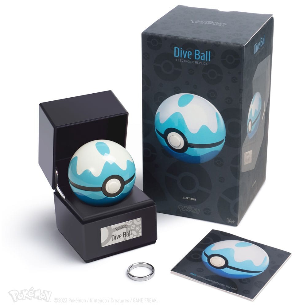 BUY POKEMON POKEBALL DIVE BALL REPLICA DIECAST WAND COMPANY
