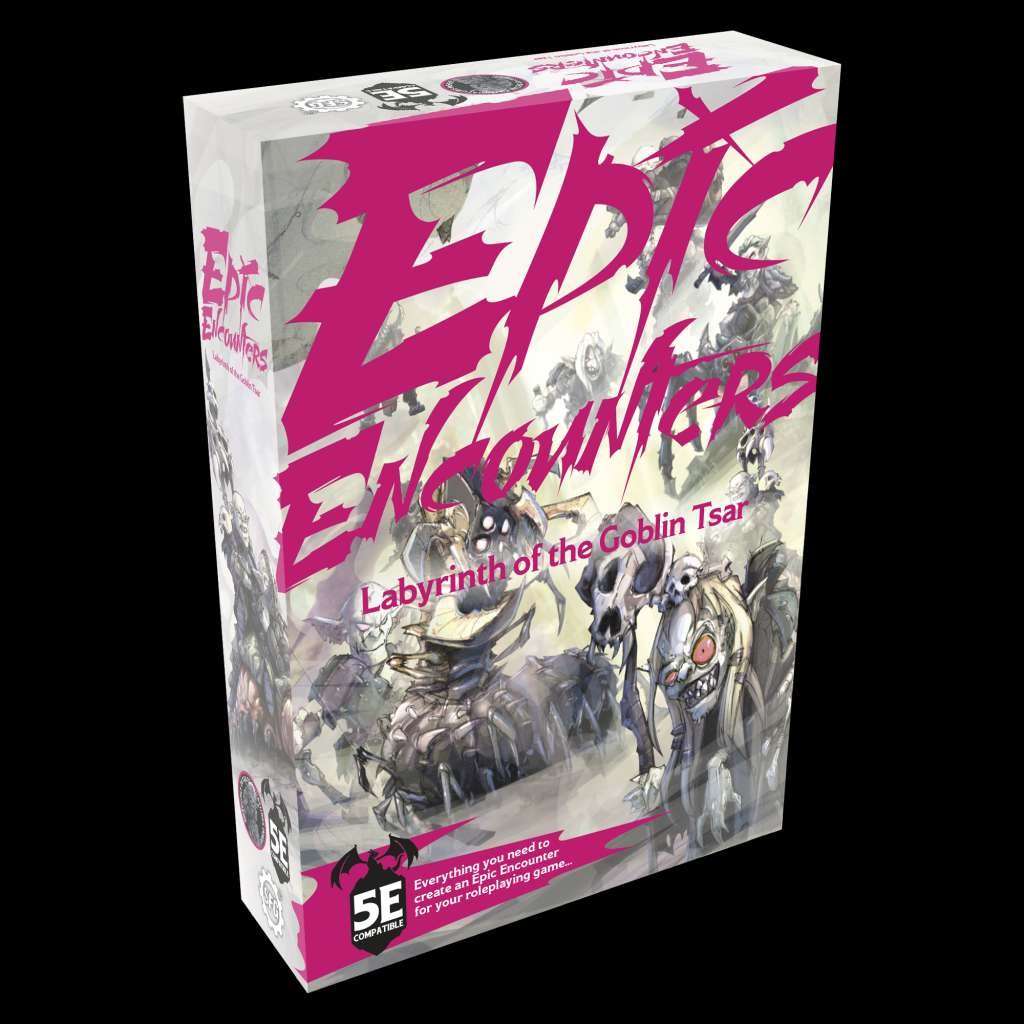 STEAMFORGED GAMES EPIC ENCOUNTERS LABYRINTH OF GOBLIN TSAR SET MINI...