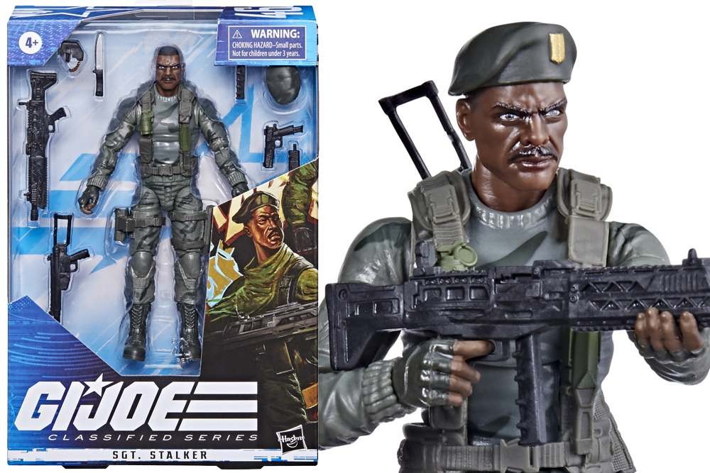 BUY G.I. JOE CLASSIFIED SERIES SGT. STALKER ACTION FIGURE HASBRO