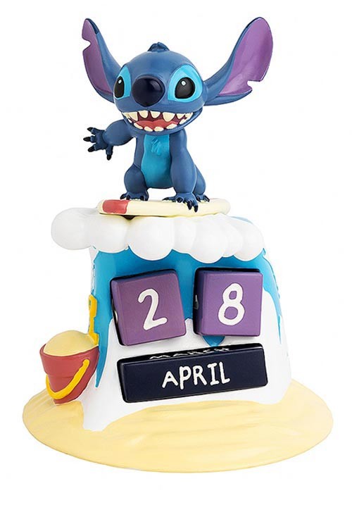 BUY LILO AND STITCH - STITCH SURFER PERPETUAL CALENDAR FIGURE GRUPO...