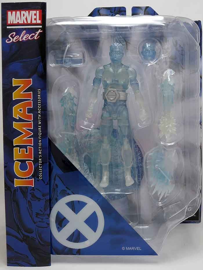 DIAMOND SELECT MARVEL SELECT X-MEN ICEMAN ACTION FIGURE