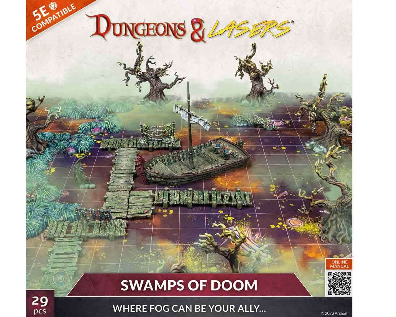 BUY DUNGEONS AND LASERS SWAMPS OF DOOM SCENARIO ARCHON STUDIO