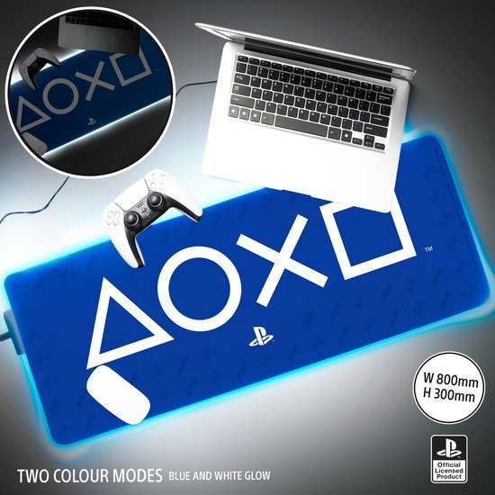 PALADONE PRODUCTS PLAYSTATION LIGHT UP DESK MAT