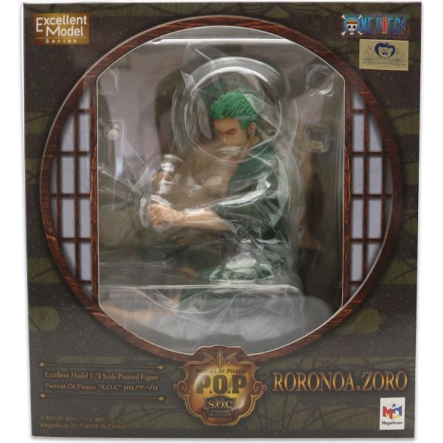 BUY ONE PIECE P.O.P. S.O.C. ZORO EXCELLENT MODEL STATUE 1/8 FIGURE ...
