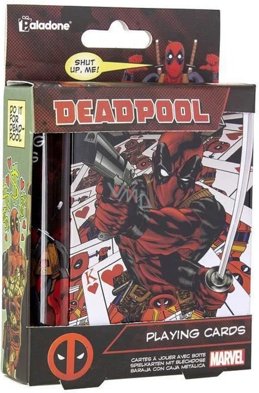PALADONE PRODUCTS DEADPOOL POKER PLAYING CARDS MAZZO CARTE DA GIOCO