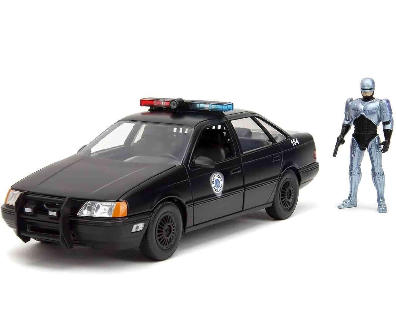 JADA TOYS ROBOCOP FORD TAURUS WITH ROBOCOP FIGURE DIE CAST 1/24 MODEL
