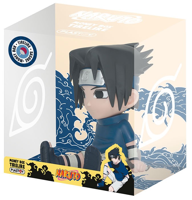 BUY NARUTO UCHIHA SASUKE BANK FIGURE PLASTOY