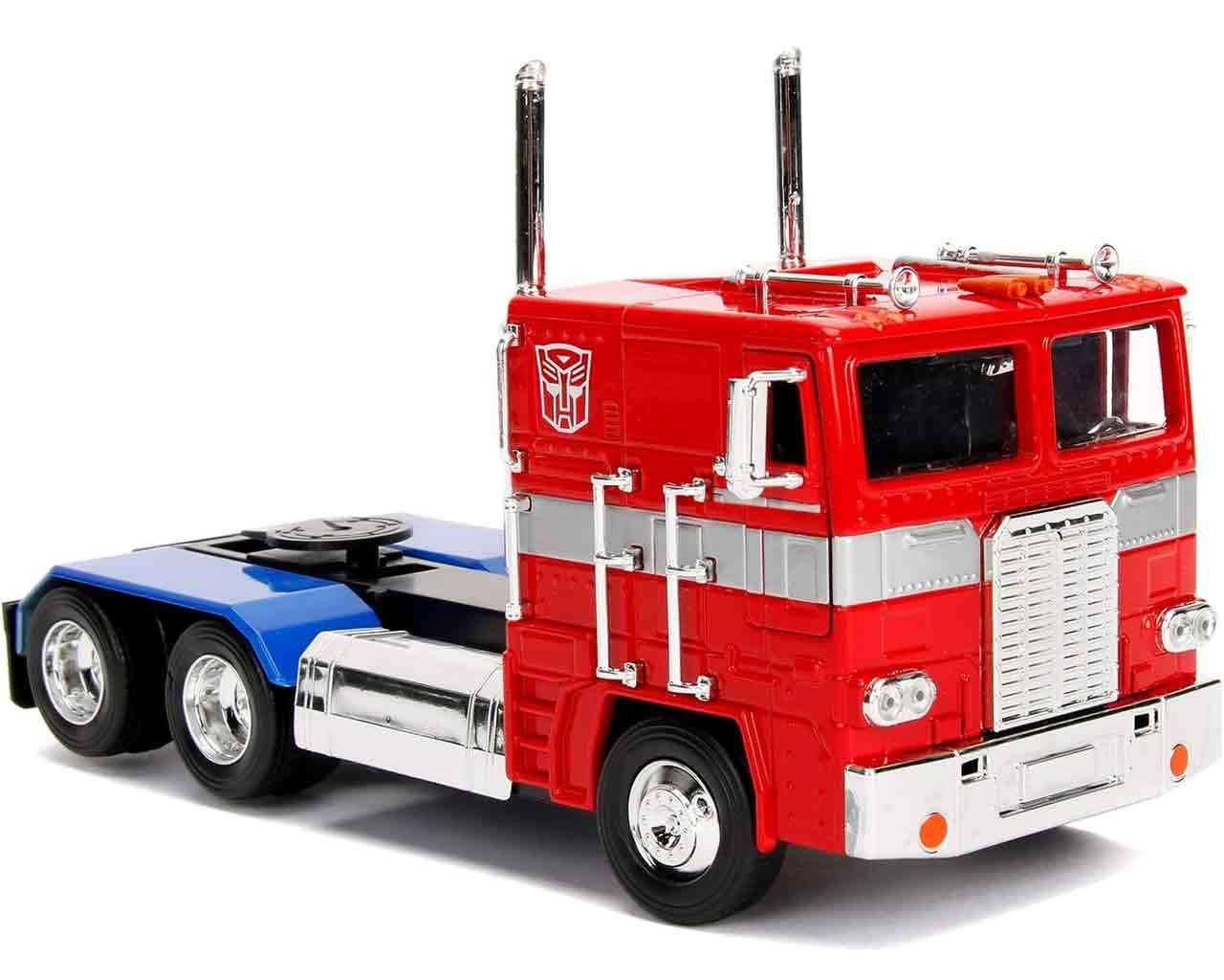 JADA TOYS TRANSFORMERS OPTIMUS PRIME DIE CAST 1/24 MODEL