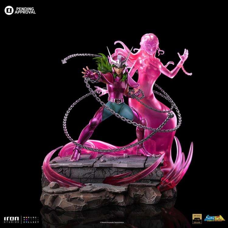 BUY SAINT SEIYA ANDROMEDA SHUN ART SCALE DELUXE 1/10 STATUE FIGURE ...