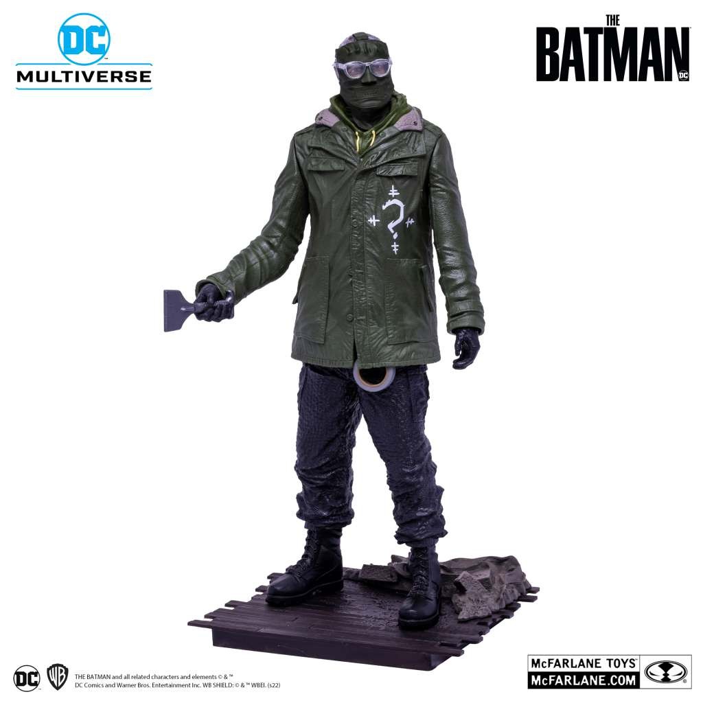 BUY THE BATMAN MOVIE THE RIDDLER POSED STATUE 30CM FIGURE MC FARLANE
