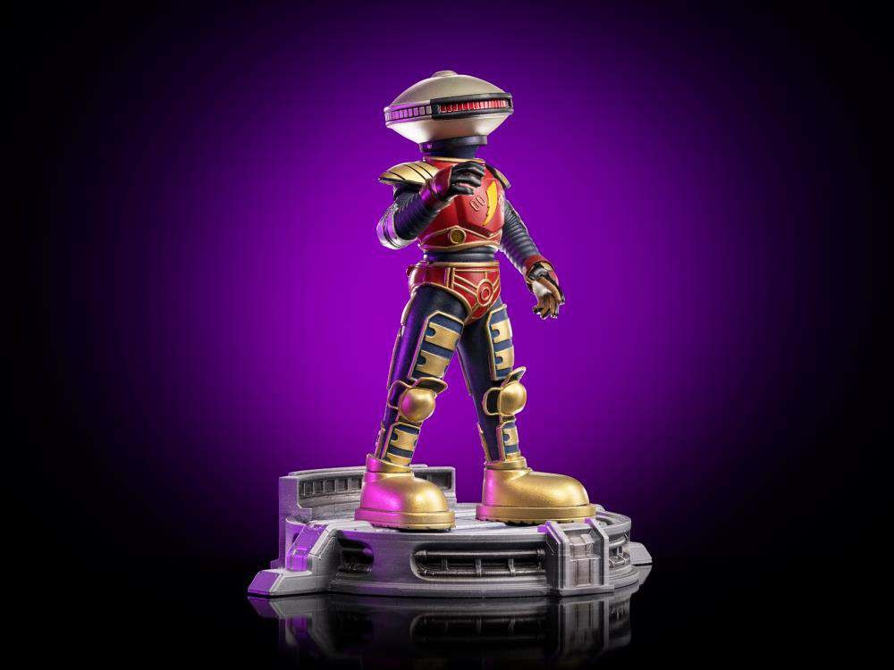 IRON STUDIOS POWER RANGERS ALPHA 5 BDS ART SCALE 1/10 STATUA FIGURE