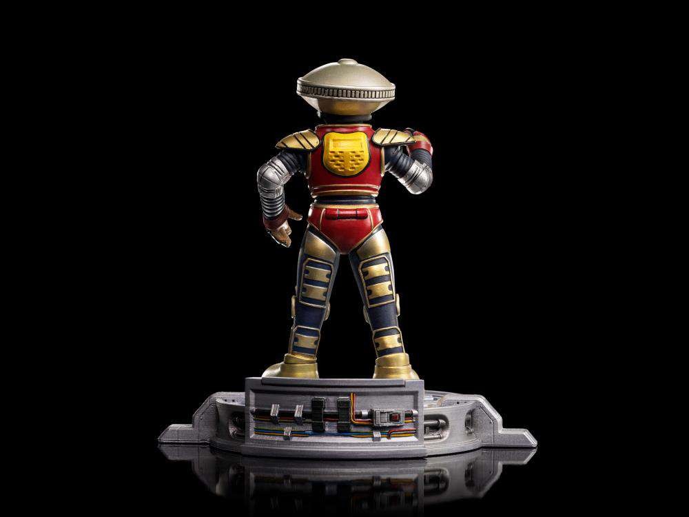 BUY POWER RANGERS ALPHA 5 BDS ART SCALE 1/10 STATUE FIGURE IRON STU...