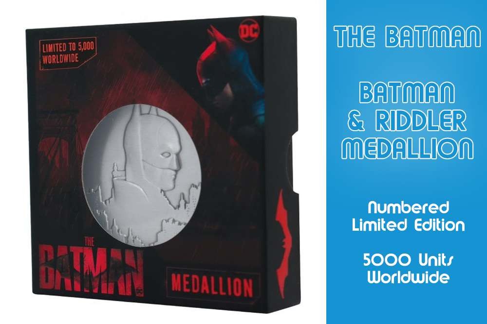 BUY DC COMICS THE BATMAN LIMITED EDITION MEDALLION FANATTIK